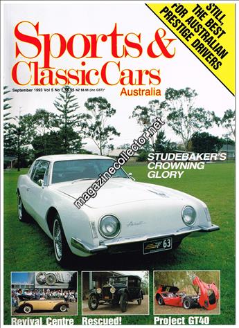 Sports & Classic Cars Australia magazine index and contents