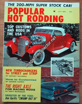 Popular Hot Rodding (United States) magazine index and contents