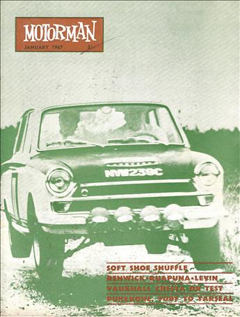 Motorman (New Zealand) January 1967 (Volume 12 No. 1) magazine contents ...