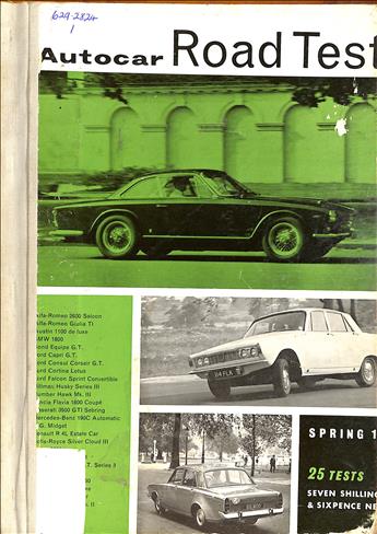 Autocar (1962-1988) (United Kingdom) Spring 1964 Road Tests magazine ...