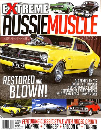Extreme (Australia) Restored Aussie Muscle magazine contents and index