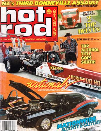 New Zealand Hot Rod magazine index and contents